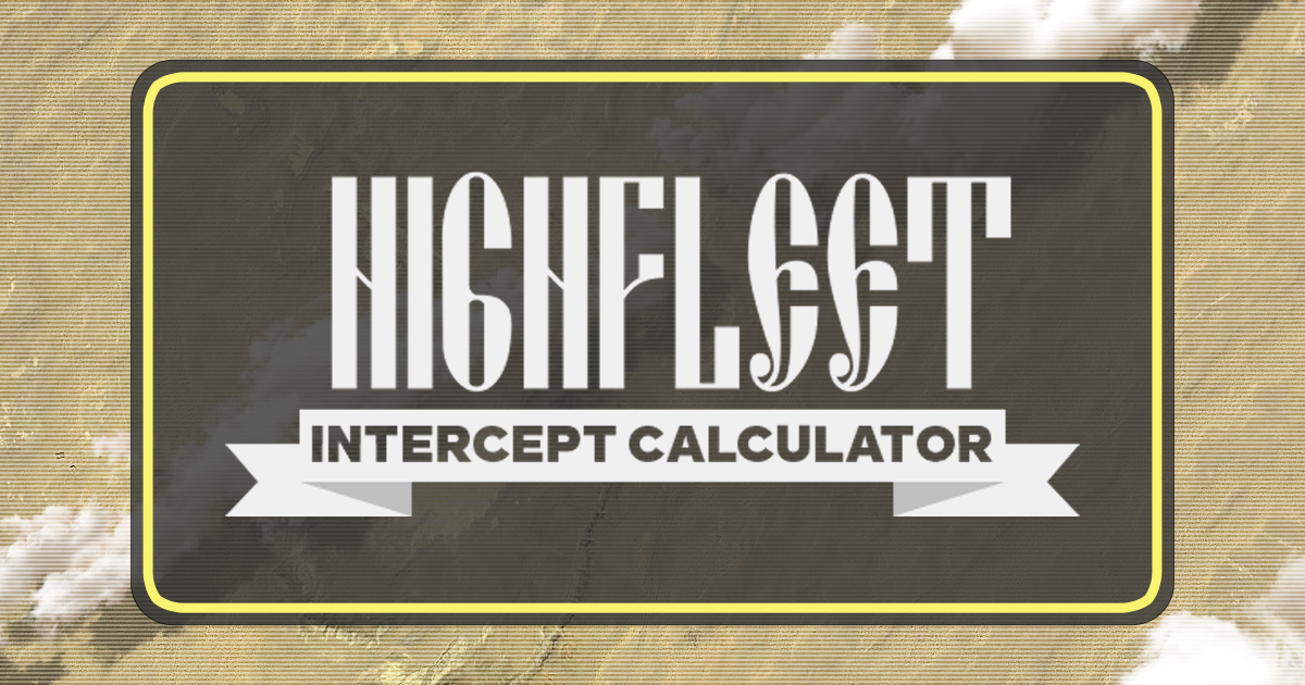 HighFleet Intercept Course Calculator